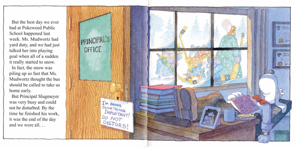 Snowed In at Pokeweed Public School - Pokeweed Press